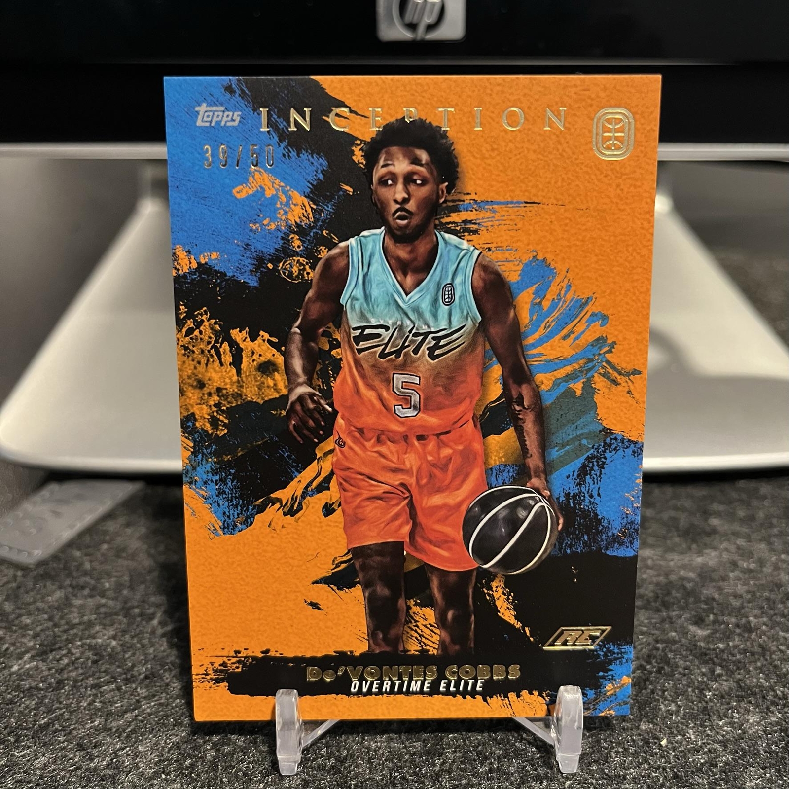 2021-22 Topps Inception Overtime Elite De'Vontes Cobbs 27 /50 Orange | eBay