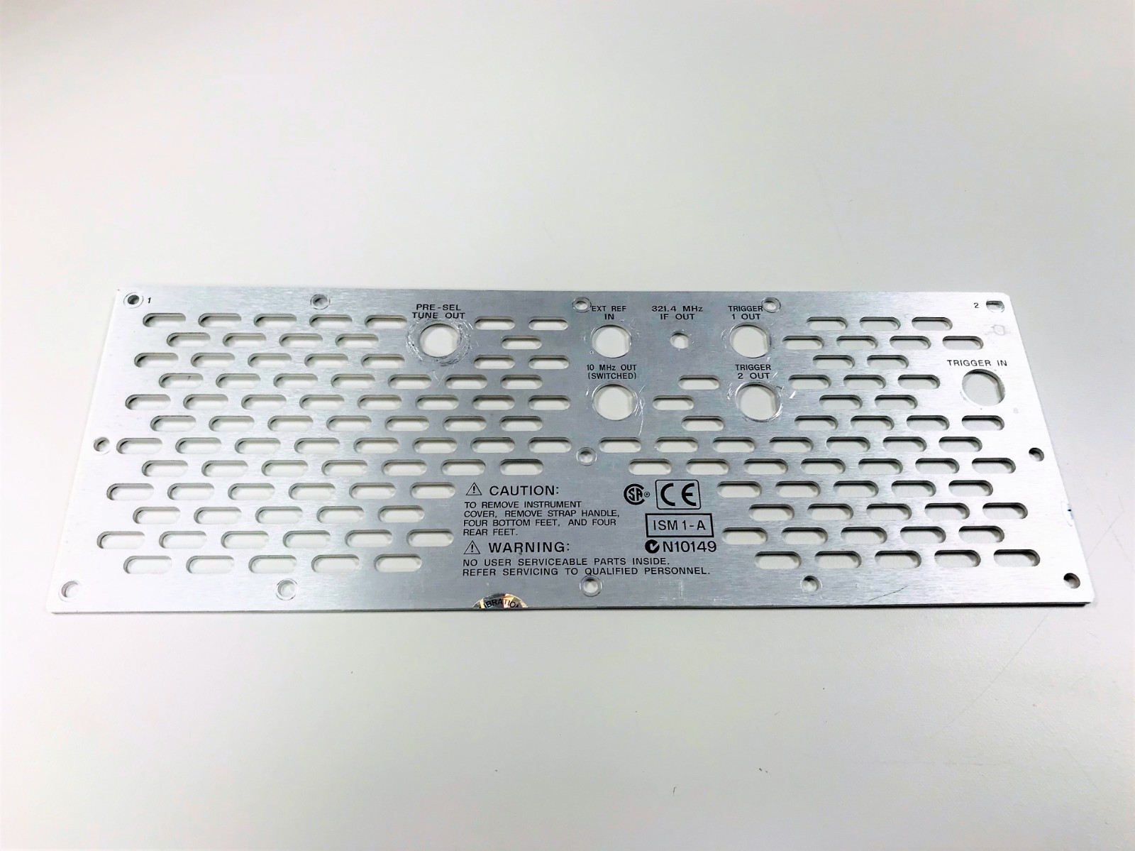 Keysight E4440-00039 Dress Panel - Rear for E4440A | eBay