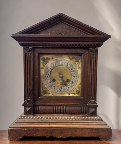 Antique German DRGM Large Striking Hammer Bracket Clock | eBay