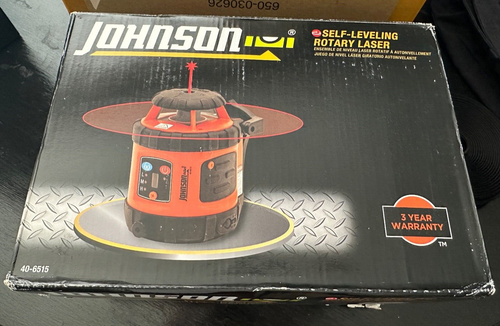 Johnson 40-6515 Self-Leveling Rotary Laser for sale online | eBay