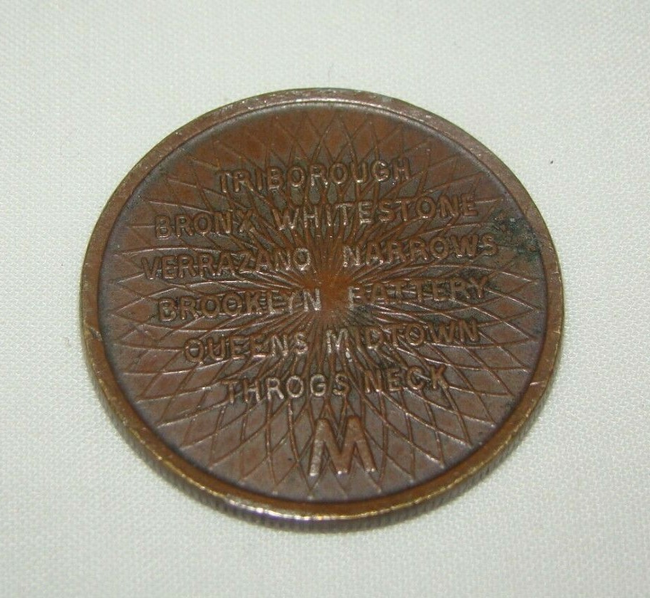 Triborough Bridge and Tunnel Authority Token Coin Used | eBay