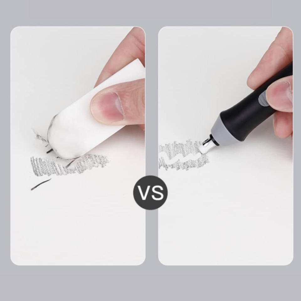 Electric Erasers Battery Operated Eraser Automatic Portable Plastic Pen ...