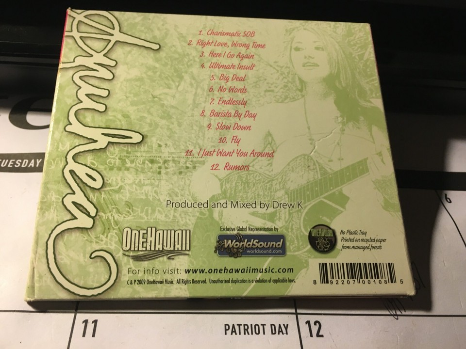 ANUHEA by Anuhea ORIGINAL HAWAIIAN CD 892207001085| eBay