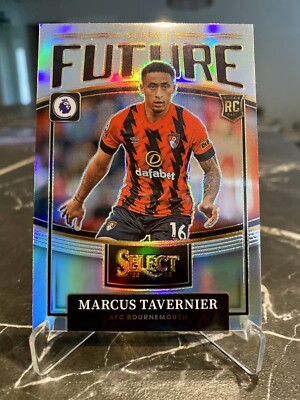 2022-23 Panini Select EPL Marcus Tavernier Silver Select Futures Rookie ...