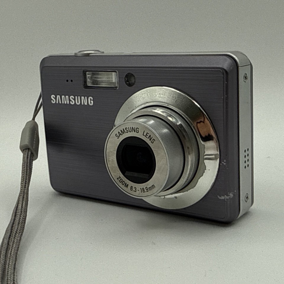 Samsung SL102 10MP Digital Camera 3x Optical -Purple Sd & Battery -no ...