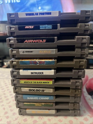 NES Lot Of 11 Video Games. Nintendo Entertainment System See Pics | eBay