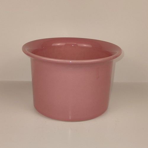 Pfaltzgraff 1985 Pink Flower Pot Bowl 3" Tall 5.25" Wide FTDA Pottery ...