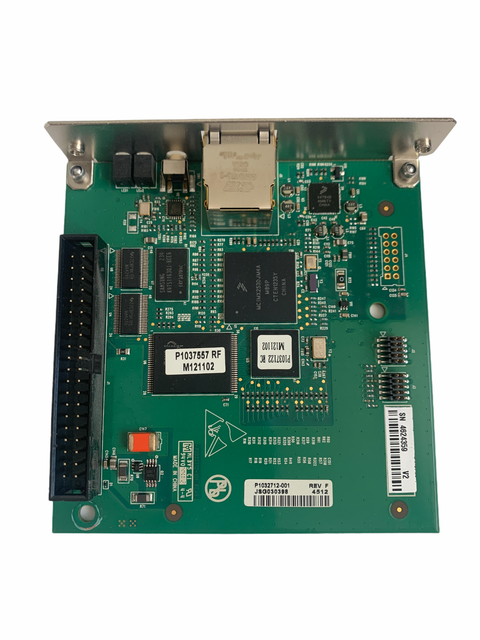 Zebra S4m Ethernet Printserver Network Card P1032712-001 With Cable for ...