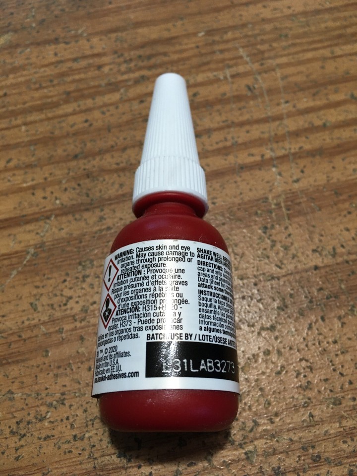 Loctite® - 10ml Bottle 242 Removable Threadlocker | eBay