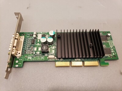 Vintage Nvidia GeForce P118 HP 351383-001 Video Graphics Card AGP ...