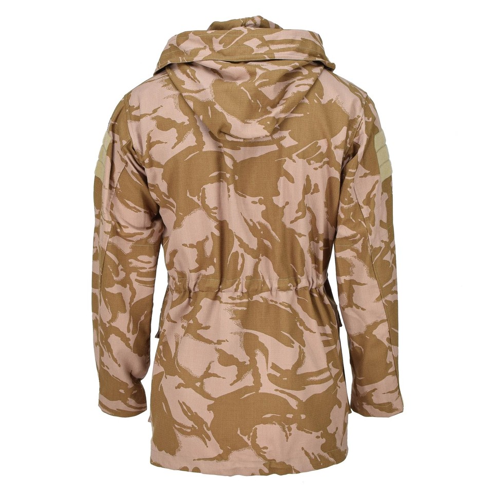 Genuine British Military smock jacket flame resistant windproof hooded ...