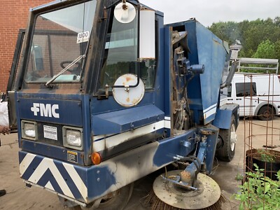 fmc vanguard street sweeper parking lot sweeper | eBay
