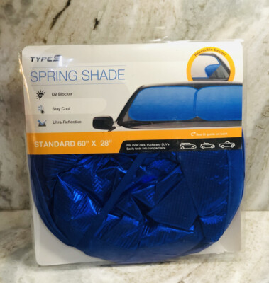 Types Spring Shade-Standard 60x28-Fits Most Cars/Trucks/Suv’s ...