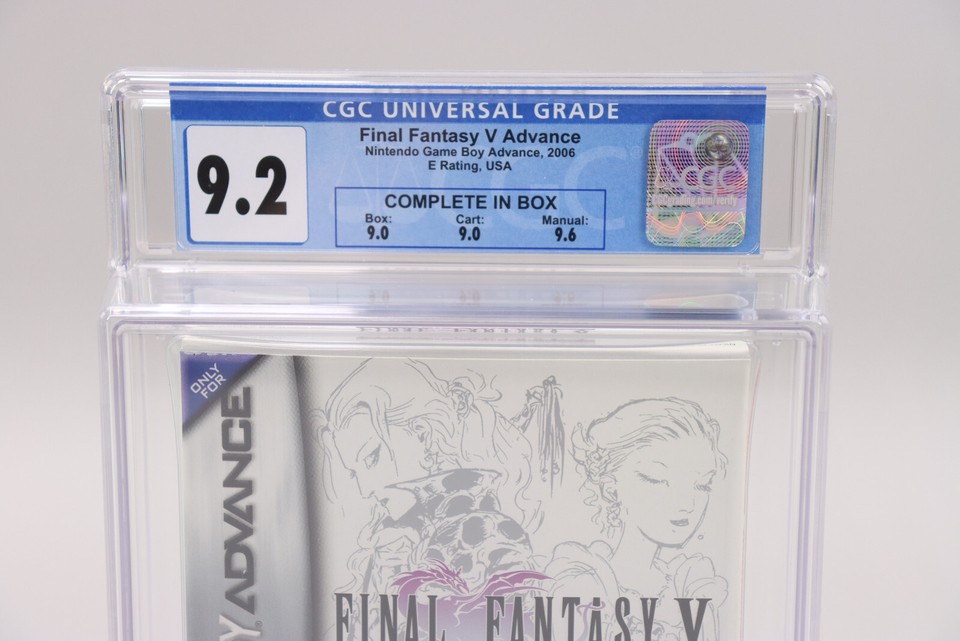 Final Fantasy V 5 Advance Nintendo Game Boy Advance GBA CIB Complete ...