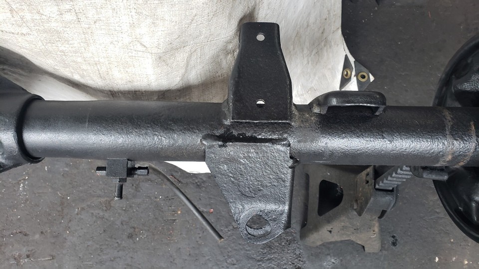 REAR 3.55 YJ Jeep Wrangler 87-95 Dana 35 Rear Differential Axle FREE ...
