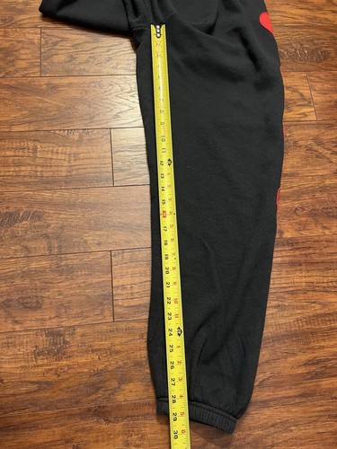Aviator Nation Pants Womens XL Dark Gray Heart Joggers Sweatpants | eBay