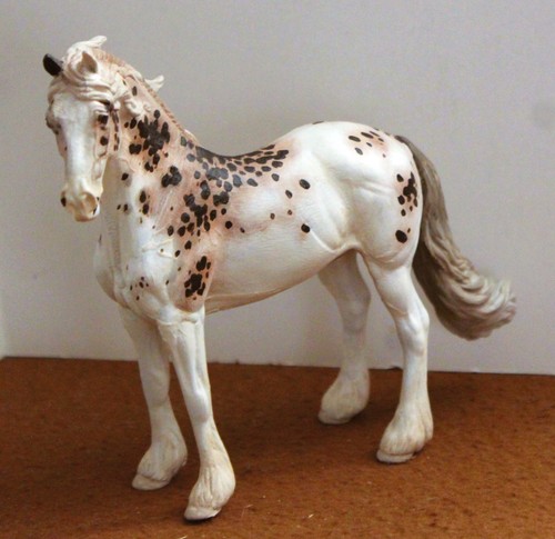 Custom Collecta Friesian Horse by Eugenia.z.art Initialed E Z | eBay