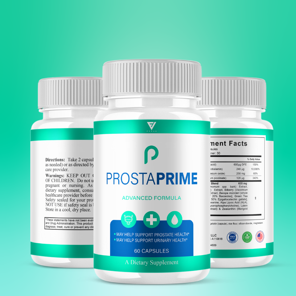 ProstaPrime Prostate Capsules, ProstaPrime Max Strength (60 Capsules ...