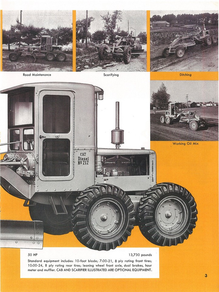 Caterpillar No 212 Motor Grader Sales Book | eBay