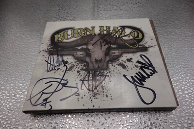 BURN HALO - BURN HALO (CD DIGIPAK W/ Booklet) Signed Autographed ...