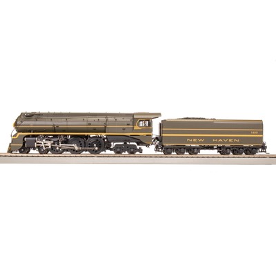 Broadway Limited HO Scale HY NH I-5 4-6-4 Steam Locomotive #1400/Green ...