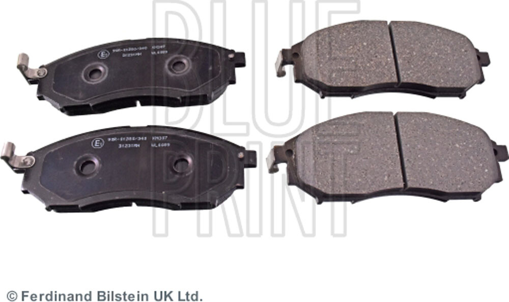 Fits Nissan Qashqai Navara Pathfinder 350Z Brake Pads Set Blue Print ...