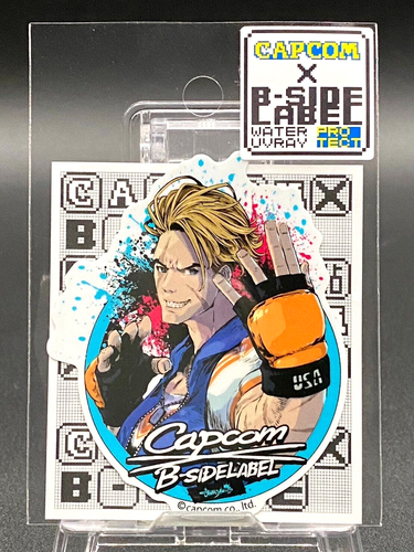 CAPCOM × B-Side Label Sticker STREET FIGHTER 6 Luke Japan Limited ...