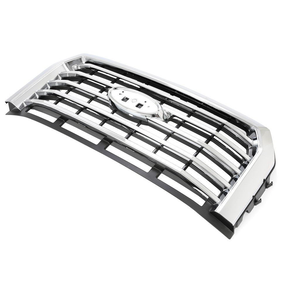 For Ford F-150 2015-2017 ABS Chrome Front Upper Bumper Grille #FL3Z ...