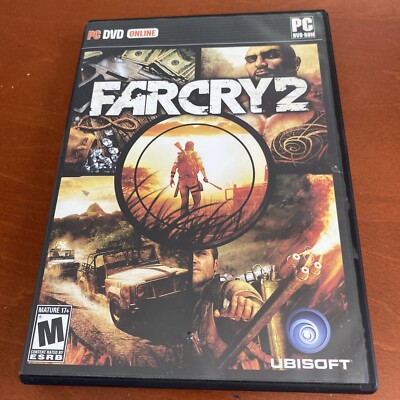 2008 UBISOFT FAR CRY 2 PC DVD ROM VIDEO GAME WITH BOOKLET | eBay