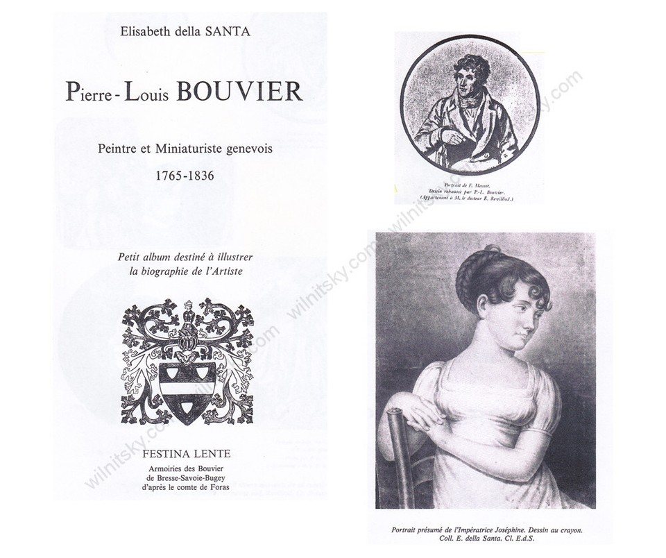 Pierre-Louis Bouvier-Attrib. "Portrait of a young gentleman", miniature ...