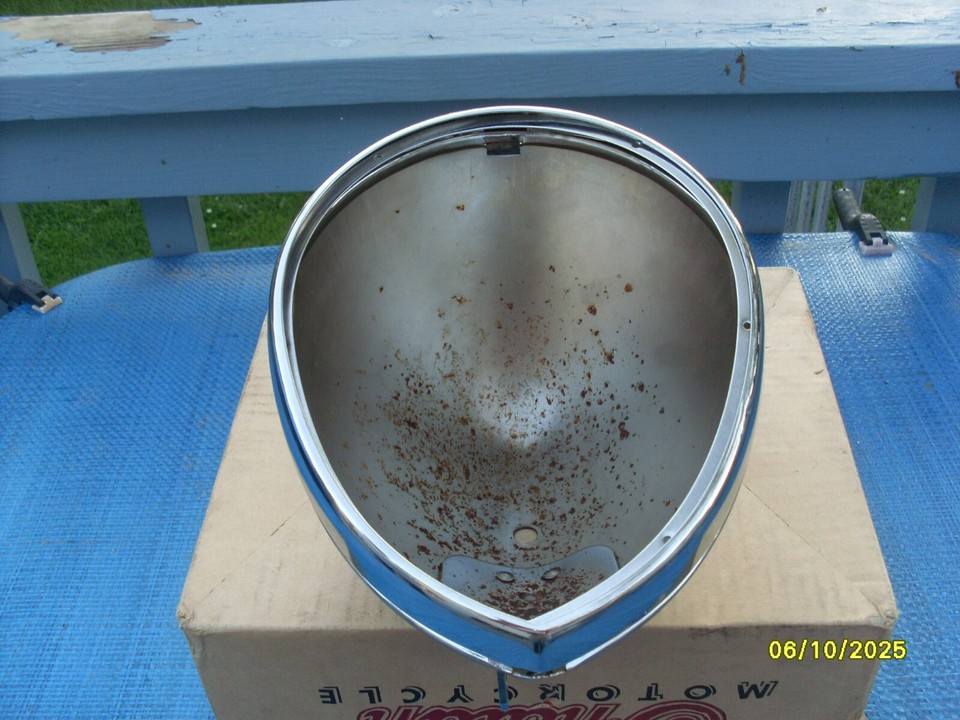 Indian Teardrop Headlight Bucket | eBay