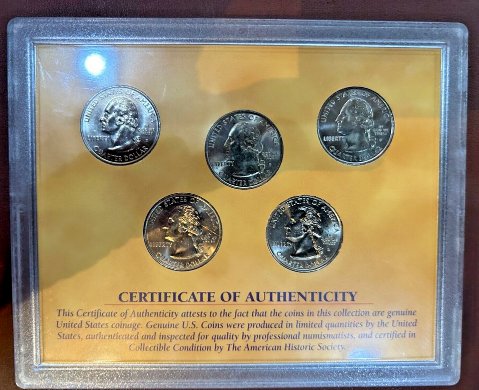 1999 Colorized State Quarters Collection -- Complete Set. | eBay