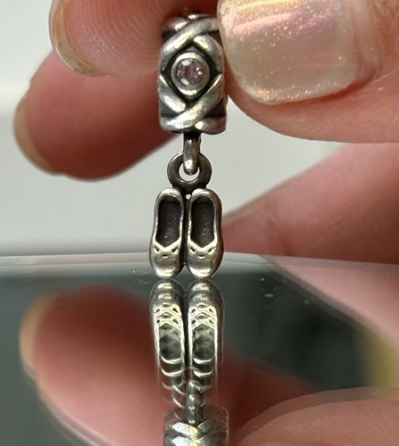 PANDORA Ballet Ballerina Dancer Slippers Dangle Charm / Pre Owned | eBay