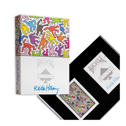 Bicycle Künstler Serie: Keith Haring Spielkarten Box Set | eBay