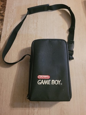 Nintendo Gameboy Carrying Case Travel Bag Black Strap For Console ...