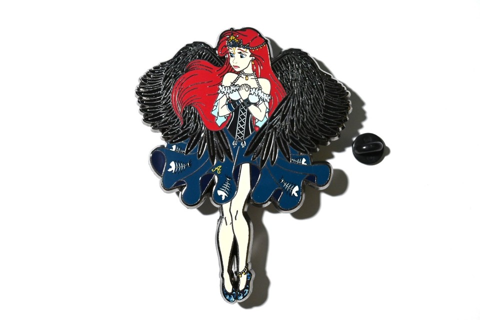 NEW The Little Mermaid Ariel Fallen Angel Black Wing Limited Edition ...