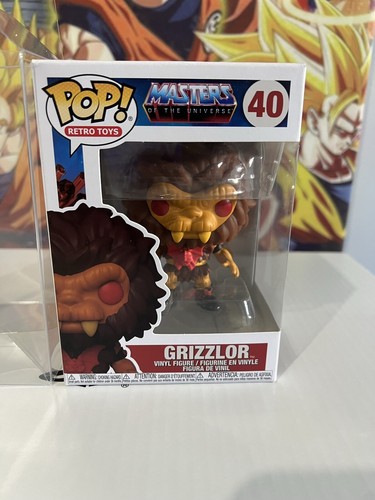 Masters of the Universe (MOTU) Grizzlor Funko Pop #40 W Free Protector ...