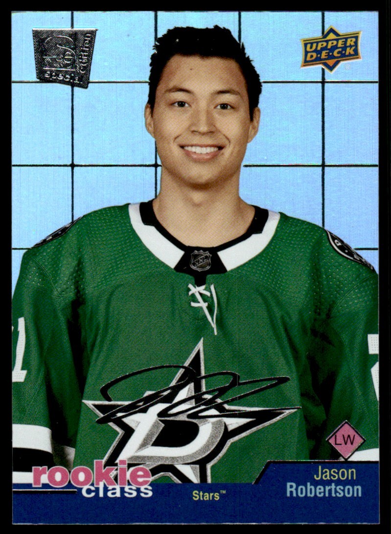 2020-21 UPPER DECK ROOKIE CLASS SE HOCKEY CARD JASON ROBERTSON #RC-39 ...