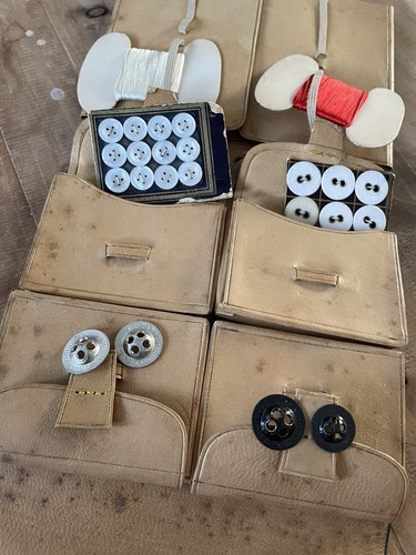 Vintage Travel Button Sewing Kit | eBay UK