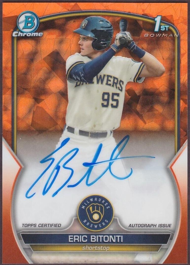 2023 Bowman Chrome Draft Sapphire Edition - Chrome Prospect Autographs ...