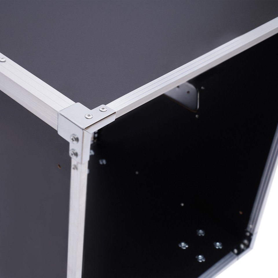 12U Portable Rolling Network Rack IT Network Server Cabinet Built-in ...