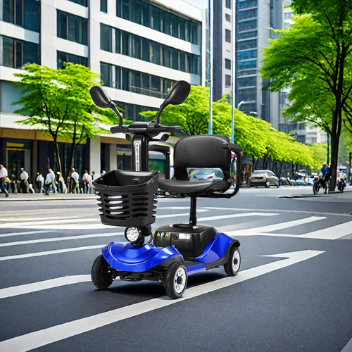 4 Wheels Mobility Scooters Long-Range Electric Power Wheelchairs for ...