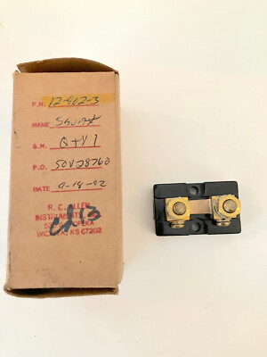 NEW, RC Allen Shunt 60A, 50W, Model 12-902-3, PN 10-02577, Empro, Nice ...