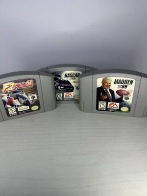 Lot of 3 Nintendo 64 N64 Games Cartridges Only Tested Working | eBay