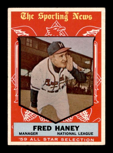 1959 Topps #551 Fred Haney AS MG VG/VGEX X3607757 | eBay