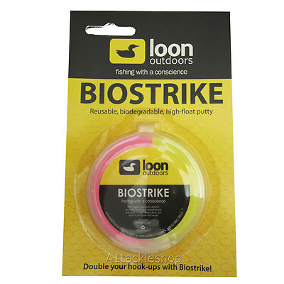 Loon Outdoors Biostrike Strike Indicator Putty for Trout Buzzer Fly ...