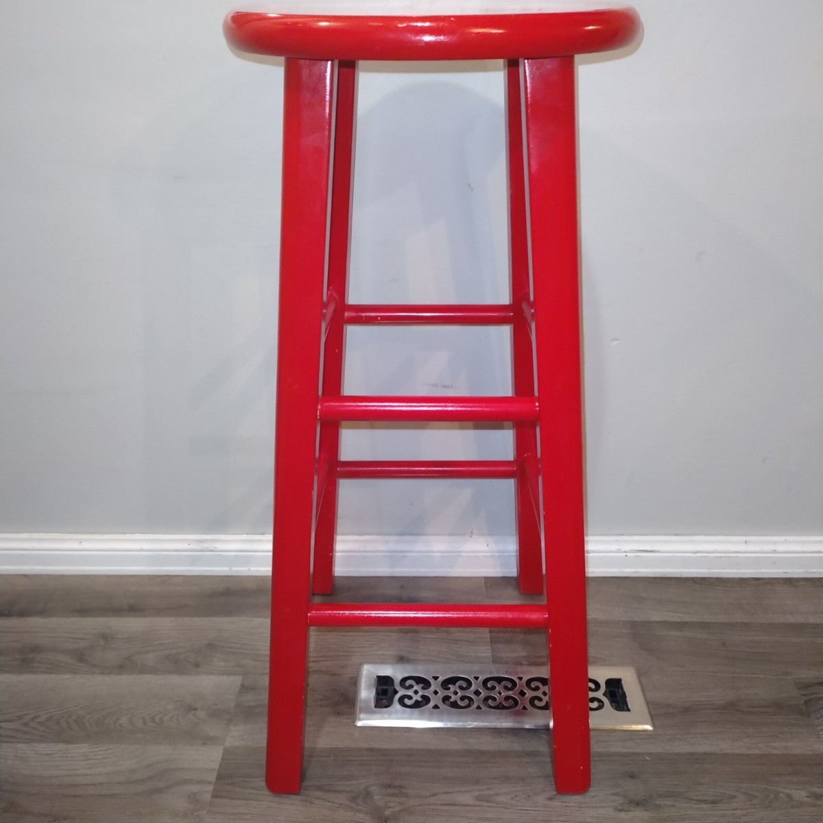 Vintage Wood Coca Cola 29-Inch Counter Height Solid Wood Red Vintage Wood Coca Cola 29-Inch Counter Height Solid Wood Red