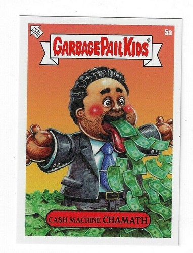 2021 TOPPS GARBAGE PAIL KIDS GAMESTONK CASH MACHINE CHAMATH CARD 5a | eBay
