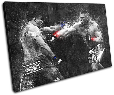 Brock Lesnar UFC Grunge Sports SINGLE Leinwand Wand Kunst Bild drucken ...