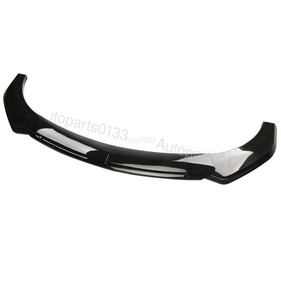 For Chrysler Crossfire srt6 Gloss Black Accessory Front Bumper Lip Body ...